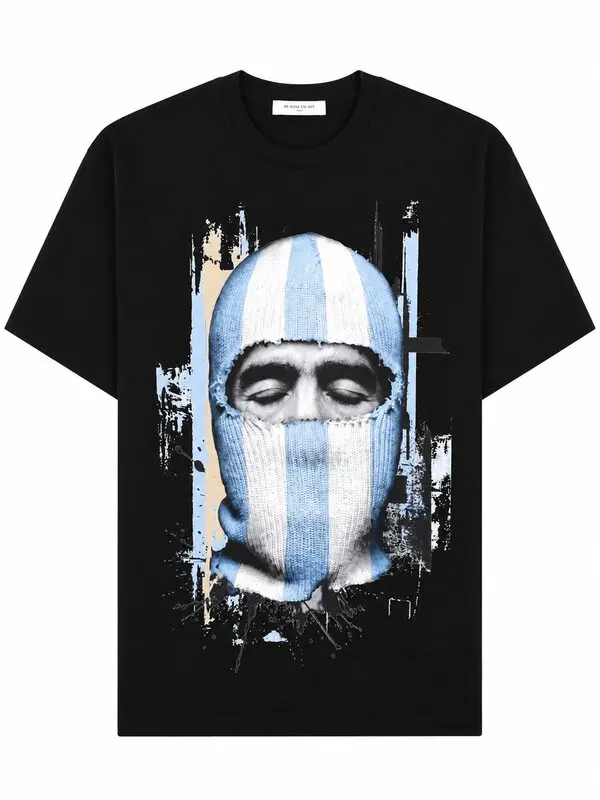 IH NOM UH NIT T-shirt D10s Limited Edition "la Mano De Dios - Black