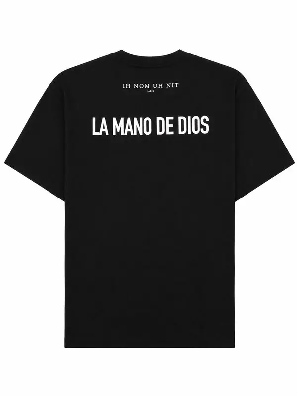 IH NOM UH NIT T-shirt D10s Limited Edition "la Mano De Dios