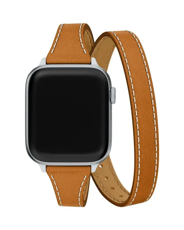 Michele Leather Apple Watch Band