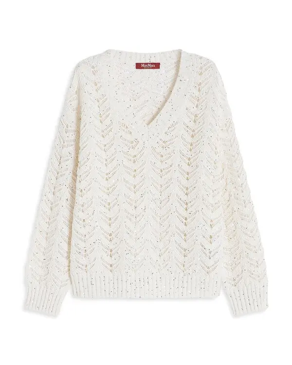 Max Mara Mstfelino V Neck Sweater