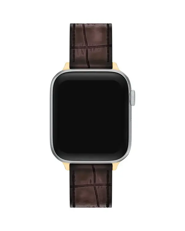 Tory Burch Kira Leather Band For Apple Watch