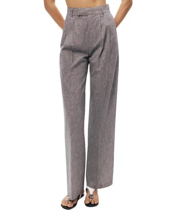 NOCTURNE Wide Leg Tailored Pants