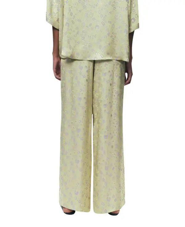 NOCTURNE Printed Wide Leg Trousers - Multi-colored