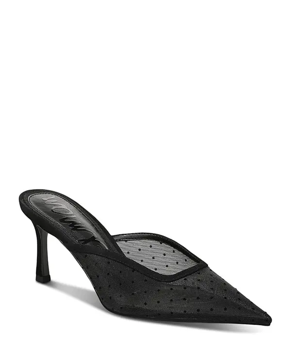 Sam Edelman Margeaux Mesh Pumps - Black