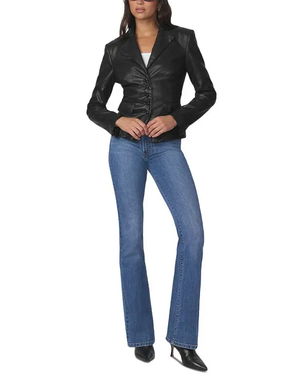 Joe's Jeans The Fitted Faux Leather Blazer