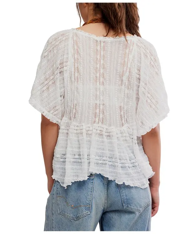 Free People Lace Top
