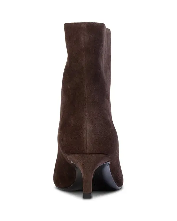 BLACK SUEDE STUDIO Sutton 50 Leather Pull On Boots - Dark Brown