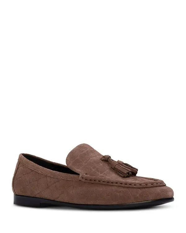 BLACK SUEDE STUDIO Tassel Loafers - Brown Croc