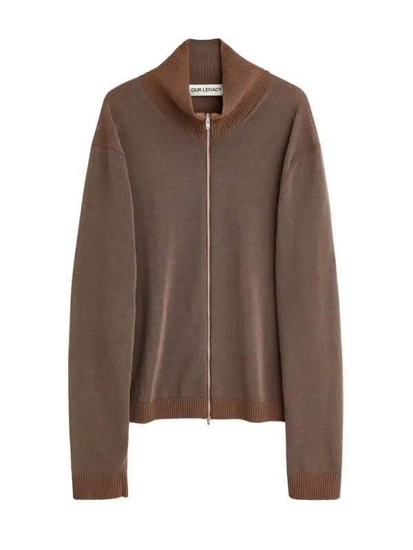 Our Legacy Zip-up Knit Cardigan - Multicolor