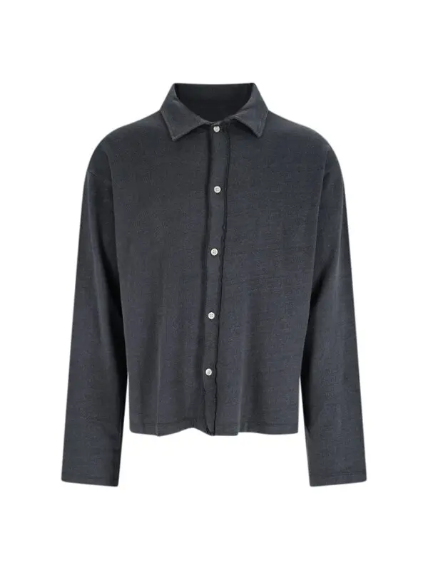 MFPEN Textured Long Sleeve Button-up Shirt