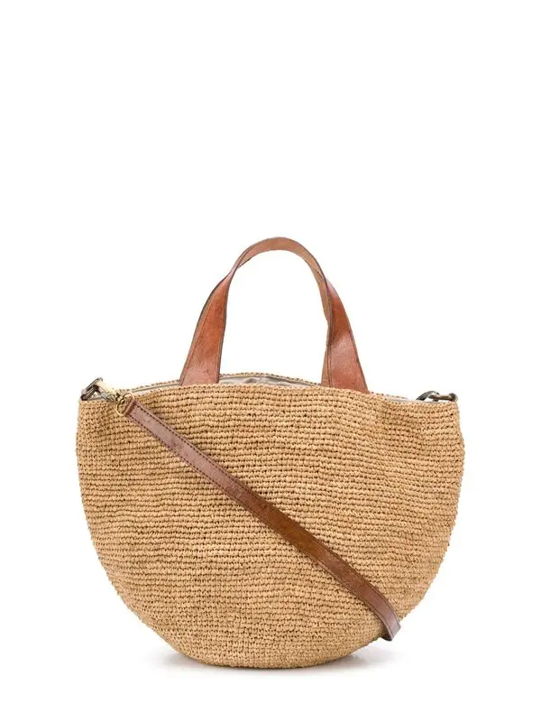 IBELIV Chic Raffia Mini Bag - Ecru