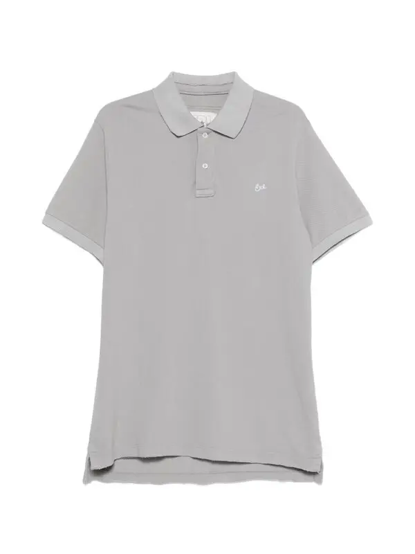 ERL Striped Cotton Polo Shirt - Grey
