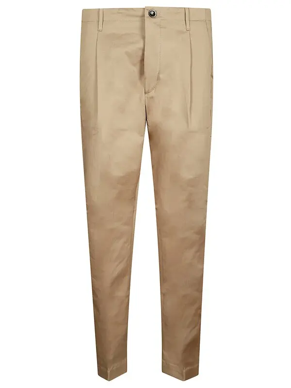 NINE:INTHE:MORNING Casual Buttoned Shorts With Pocket Detail - Grey