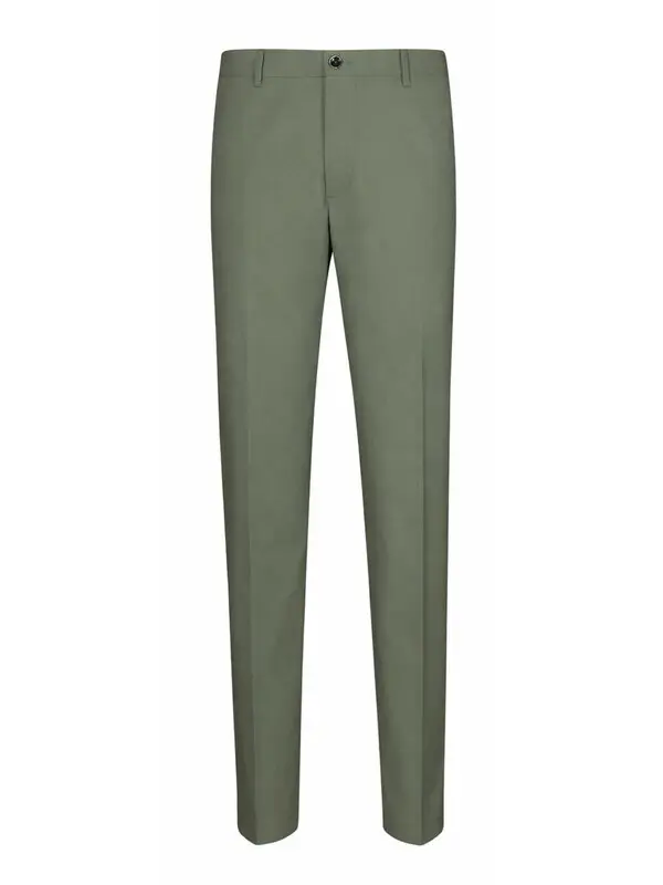 NINE:INTHE:MORNING Modern Fit Trousers - Green