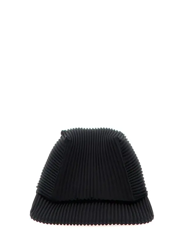Issey Miyake Pleated Mini Hat - Black