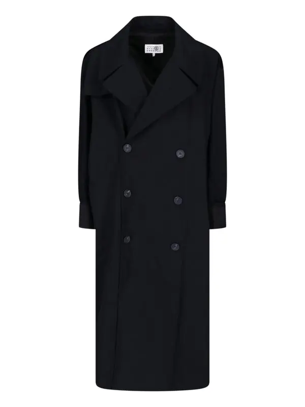 MAISON MARGIELA Cotton-lined Viscose-inner Jacket - Black