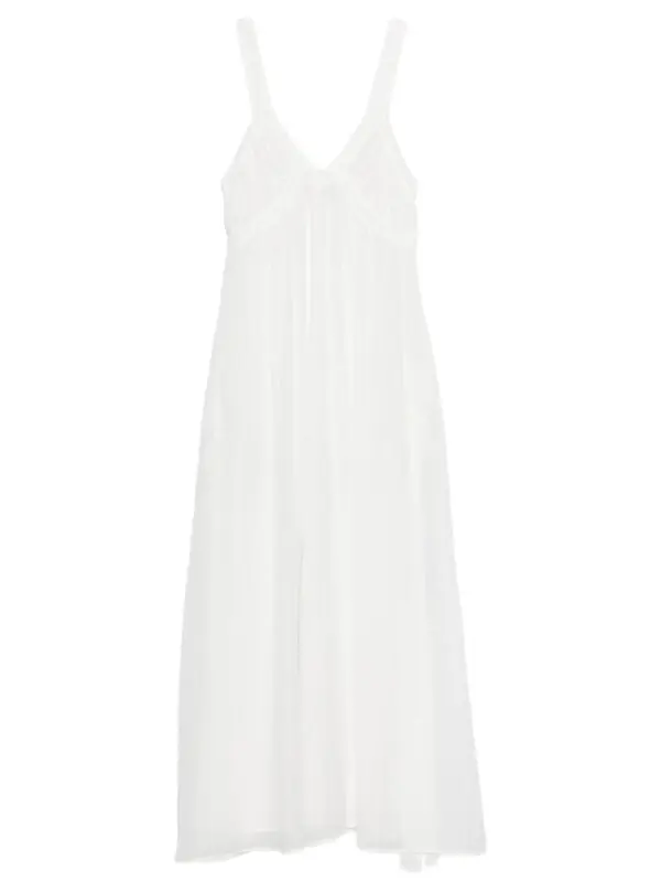 Seventy Lyocell Blend Mini Dress - Ivory