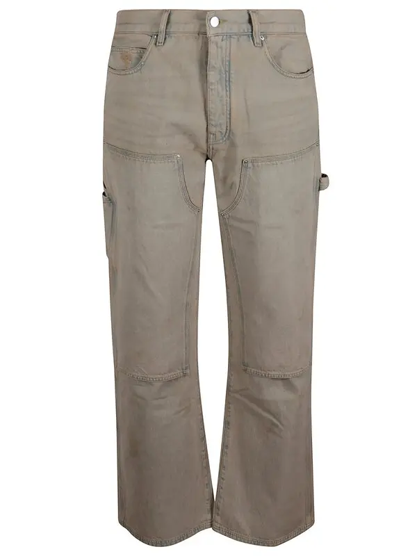 Amiri Carpenter Multi-pocket Jeans - Beige