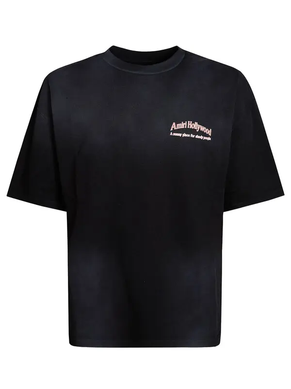 Amiri Skate T-shirt In 100% Cotton - Nero