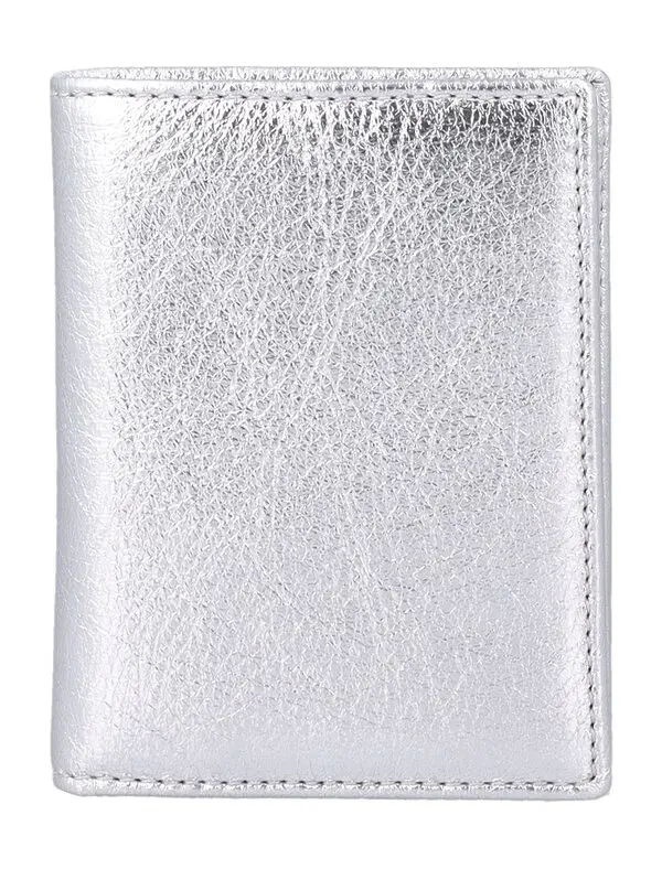 Comme Des Garçons Designer Wallet - Argento