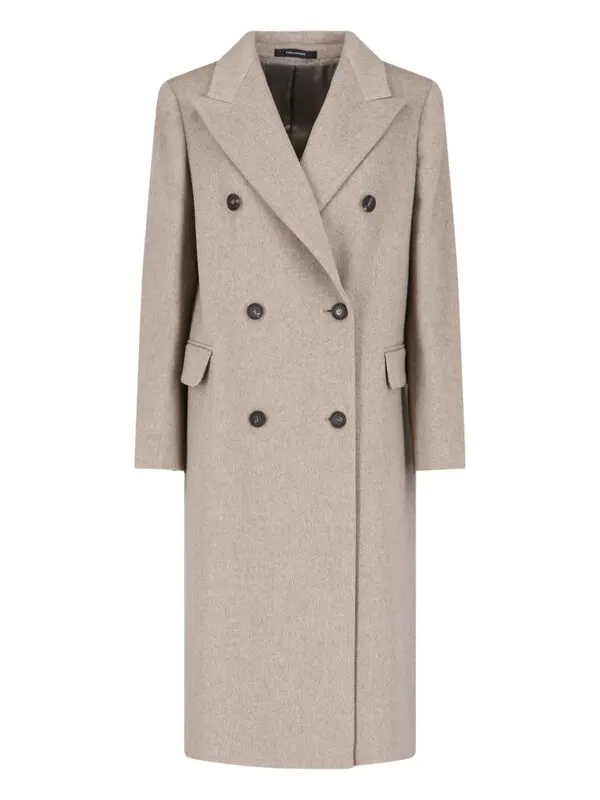 Tagliatore Tailored Double-breasted Jacket In 100% Virgin Wool