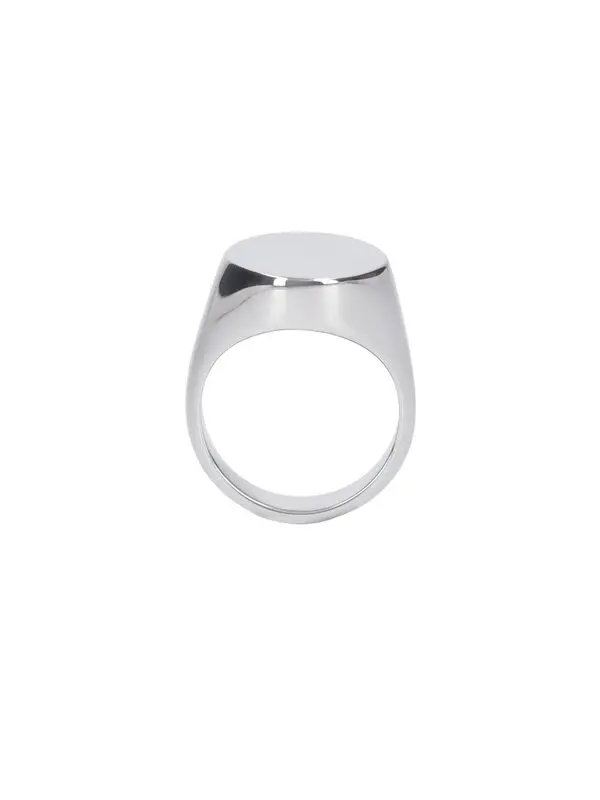 MAISON MARGIELA Modern Metallic Ring - Silver