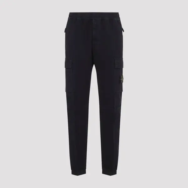 Stone Island Regular Straight-leg Cotton Cargo Trousers