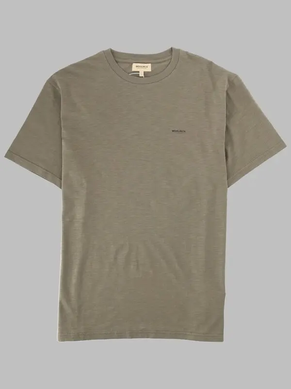 Woolrich Classic Cotton T-shirt For - Green