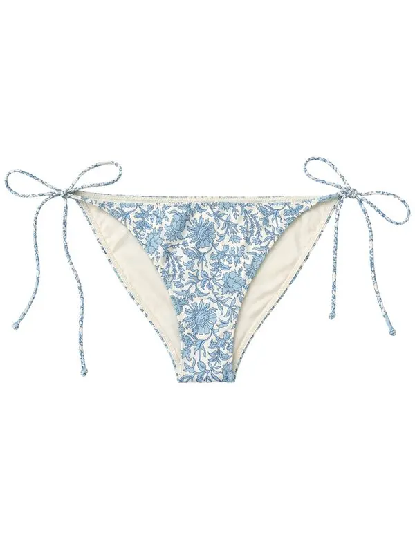 MC2 SAINT BARTH Floral Print Bikini Bottoms