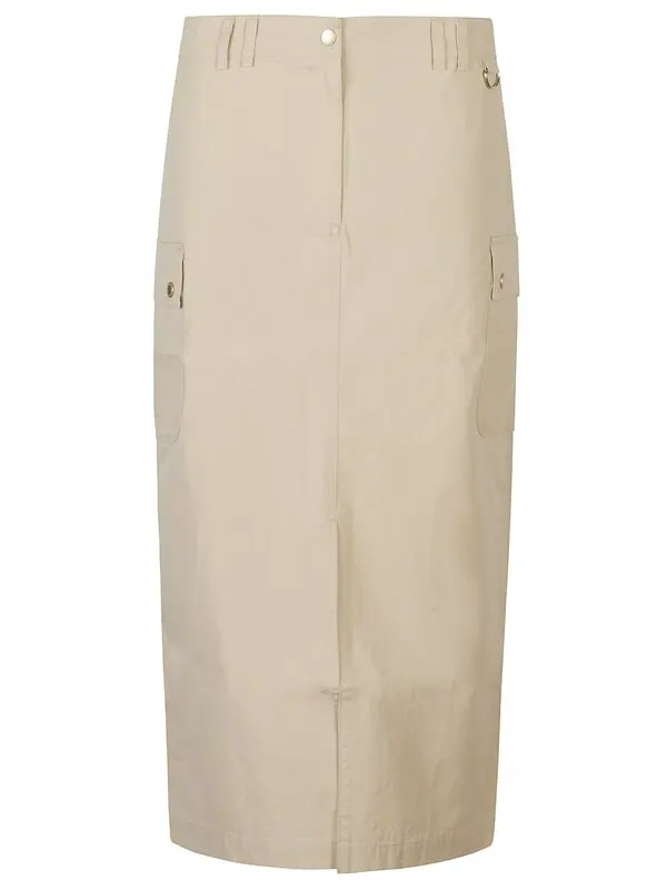 Barbour Cargo Midi Skirt - Beige