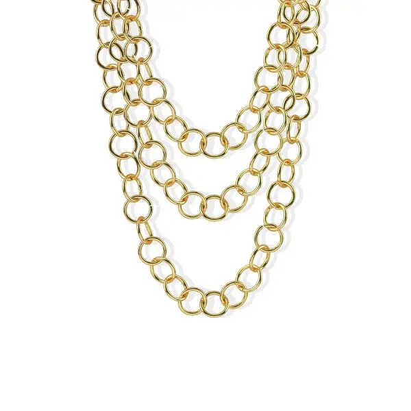 Argento Vivo The Leonette Layered Necklace - Gold