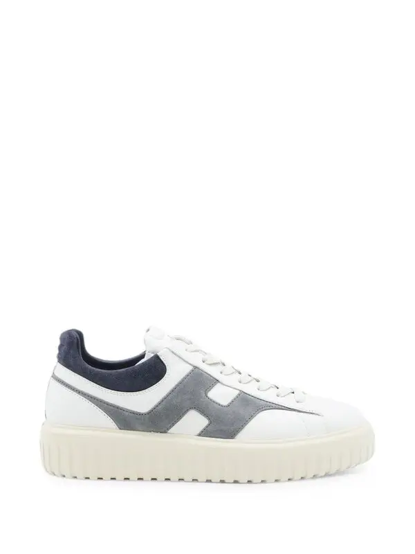 Hogan H-stripes Leather Sneakers