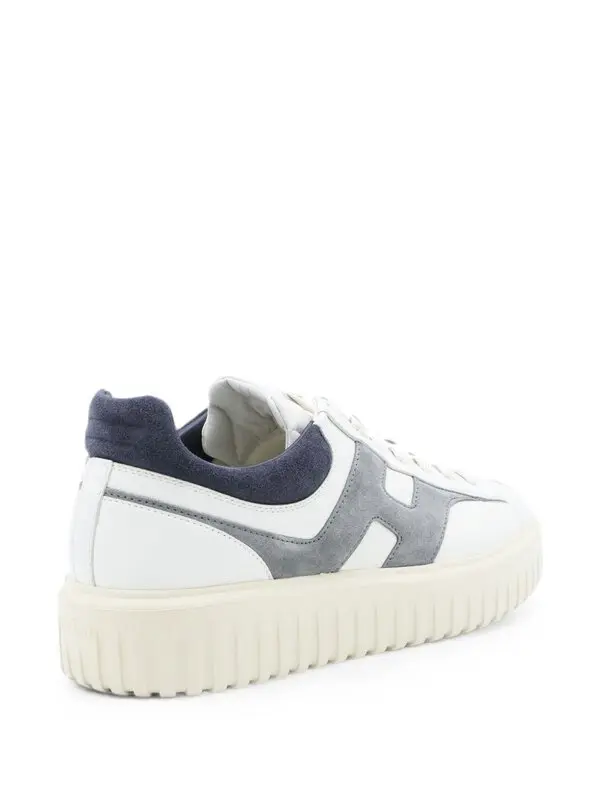 Hogan H-stripes Leather Sneakers
