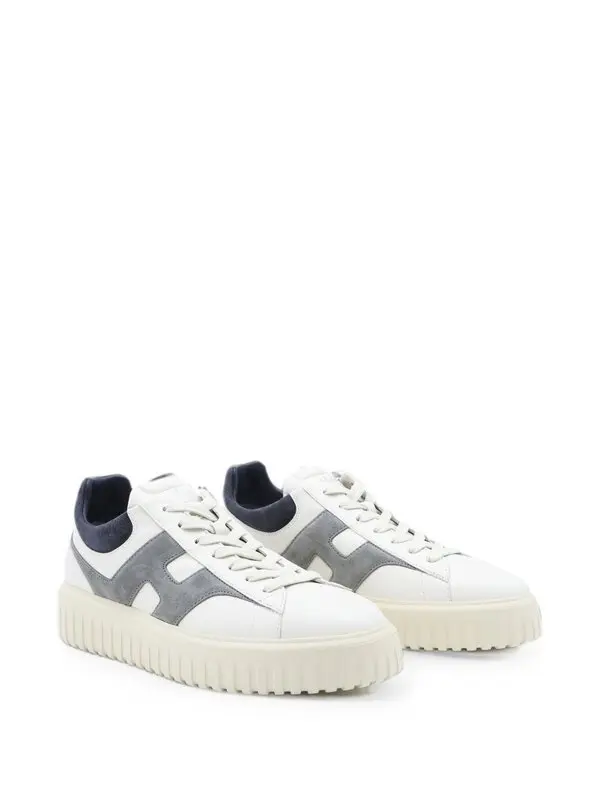 Hogan H-stripes Leather Sneakers