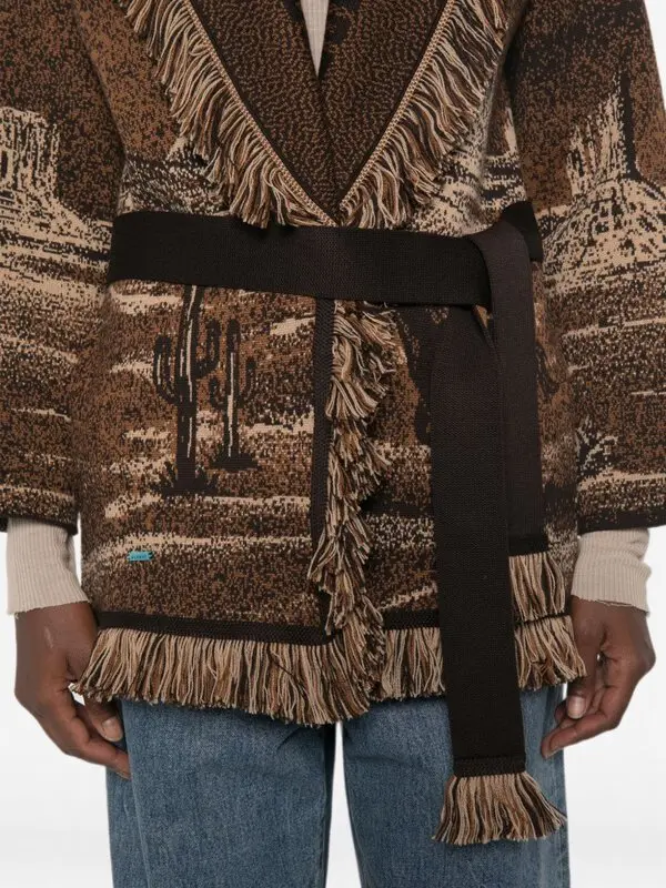 Alanui Wild Wild Wool Cardigan