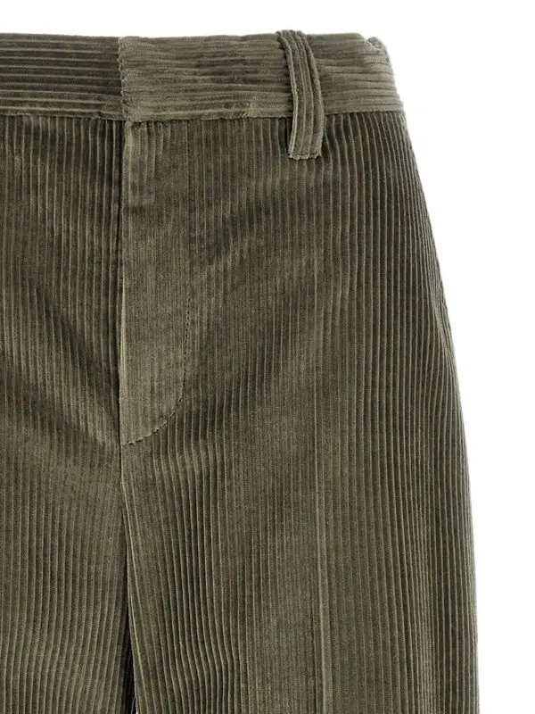 Brunello Cucinelli Velvet Wide-leg Trousers