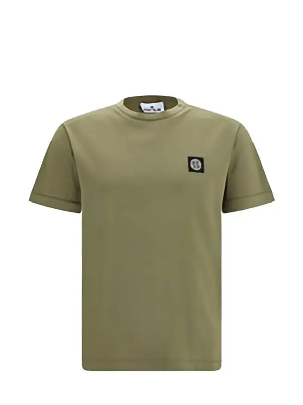 Stone Island Logo T-shirt - Green