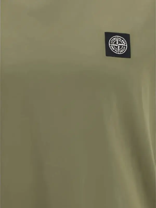 Stone Island Logo T-shirt - Green
