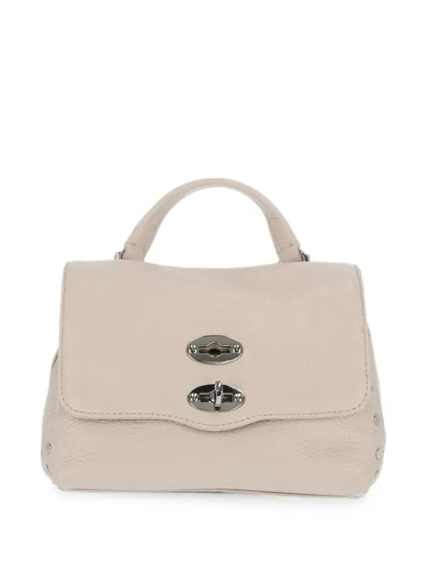 ZANELLATO Postina Daily Baby Leather Handbag - White