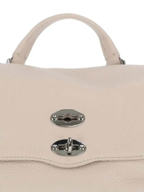 ZANELLATO Postina Daily Baby Leather Handbag - White