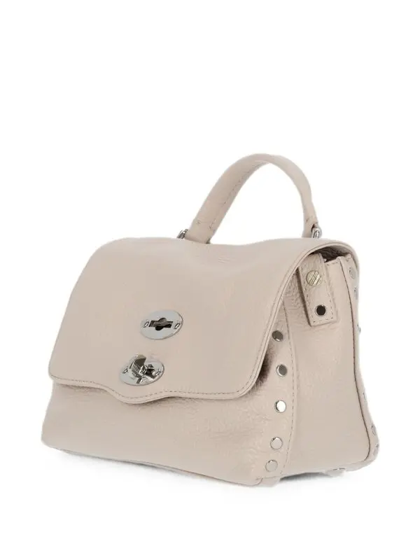 ZANELLATO Postina Daily Baby Leather Handbag - White