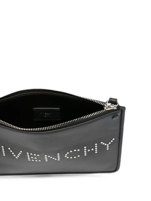 Givenchy Logo Leather Pouch