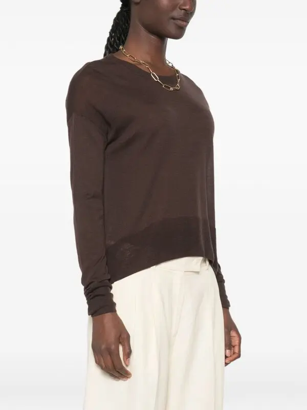Closed Wool Crewneck Sweater