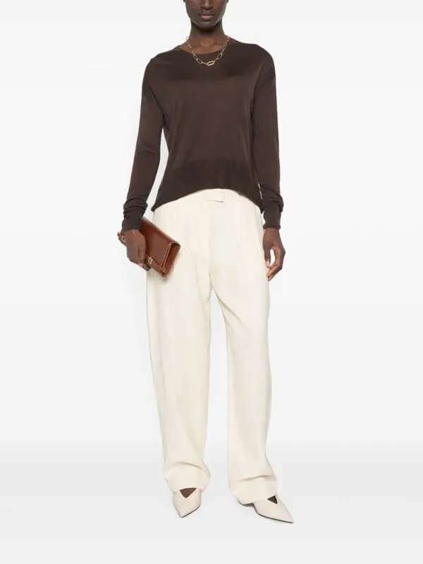 Closed Wool Crewneck Sweater