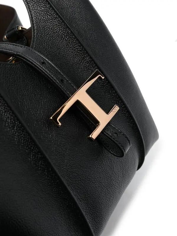 TOD'S Mini Leather Shopping Bag