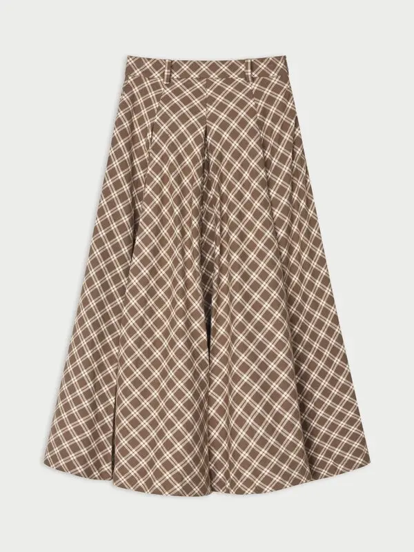BY MALENE BIRGER Eden Organic Cotton Maxi Skirt - Fosil