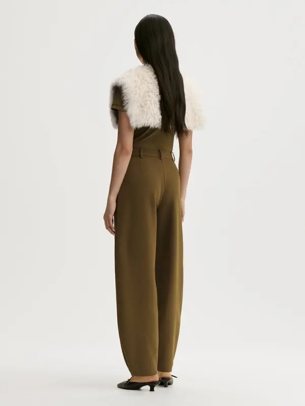 BY MALENE BIRGER Carlien Tapered Leg Trousers - Hunt