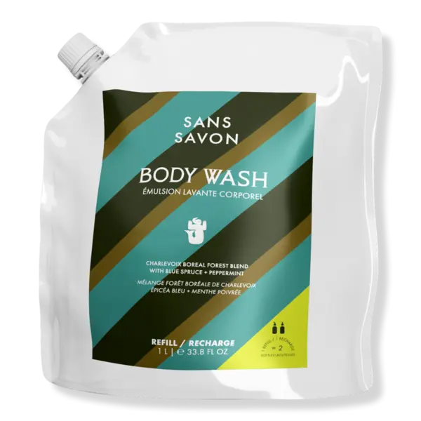 SANS SAVON Body Wash Refill Charlevoix Boreal Forest Blend - One-color
