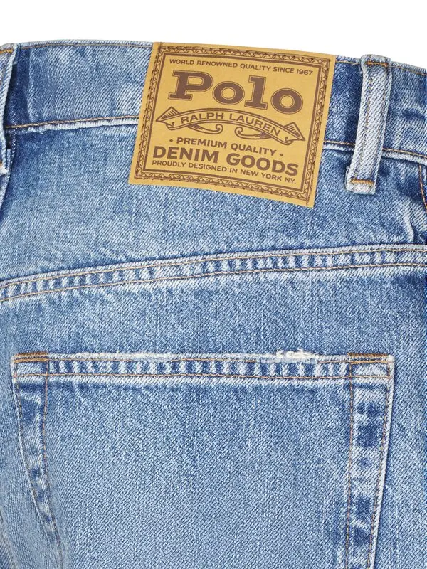 Polo Ralph Lauren Wide-leg Cotton Jeans