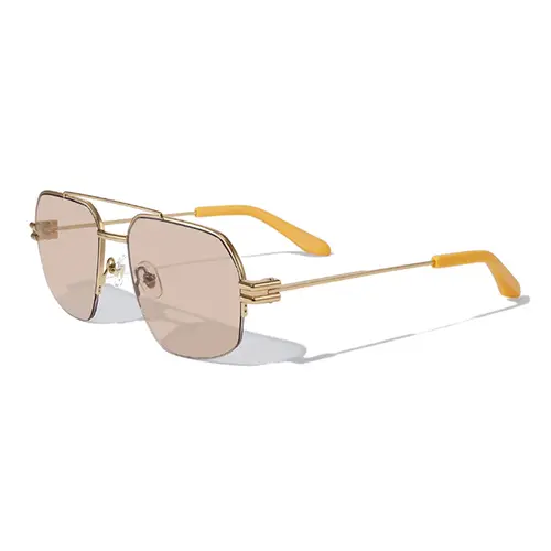COSSINO Charlie Aviator Sunglasses - Amber